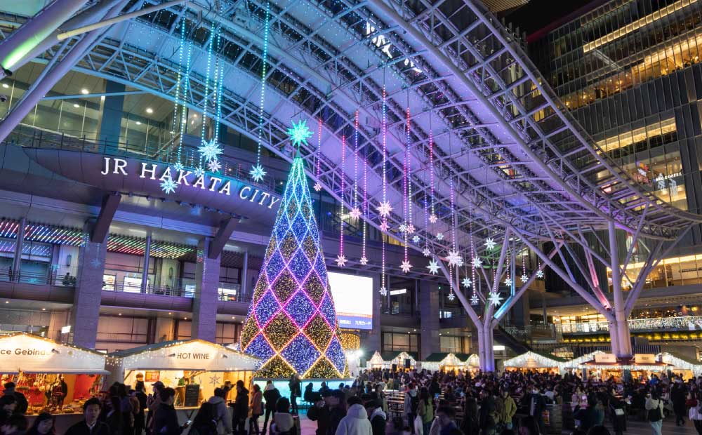 福岡跨年｜JR博多城